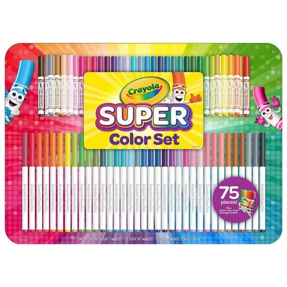 Crayola | Other | Open Box Crayola Super Color Set Yellow | Poshmark